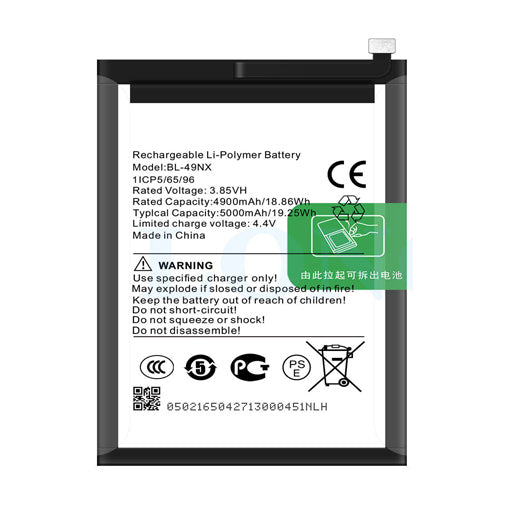 Battery for Infinix Smart 8 (X6525) BL-49NX – Indclues